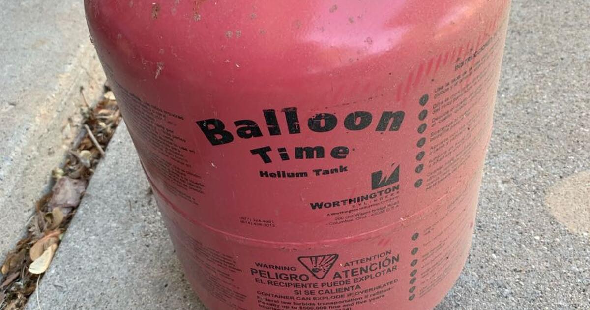 Empty helium tank for Free in De Pere, WI | For Sale & Free — Nextdoor