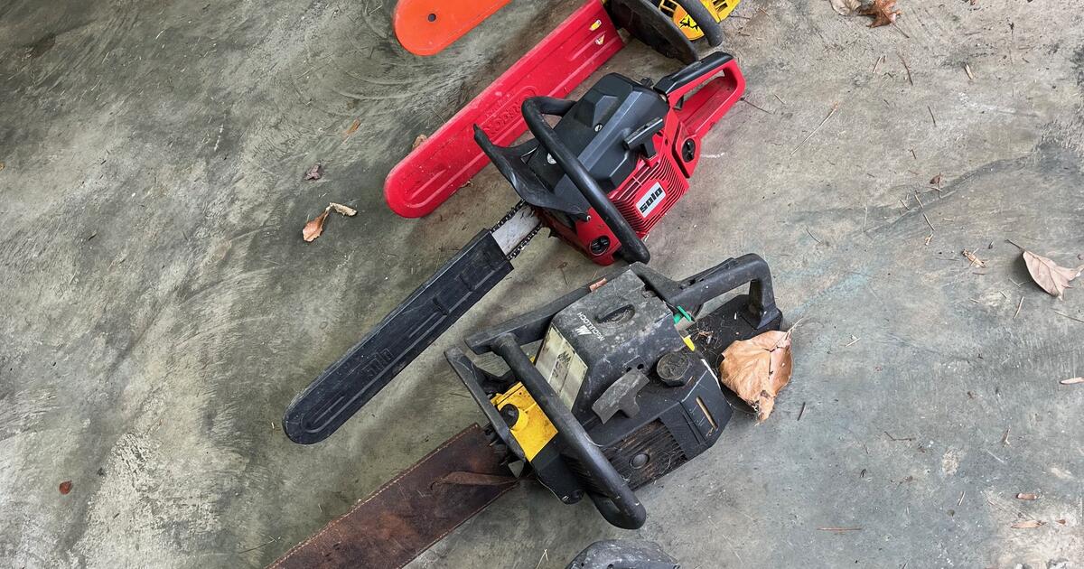 2 Left - 6 Chainsaws - Now $20 each Your choice or both. for $40 in ...