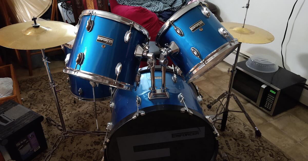7 pc Enforcer drums for $75 in Conover, NC | For Sale & Free — Nextdoor
