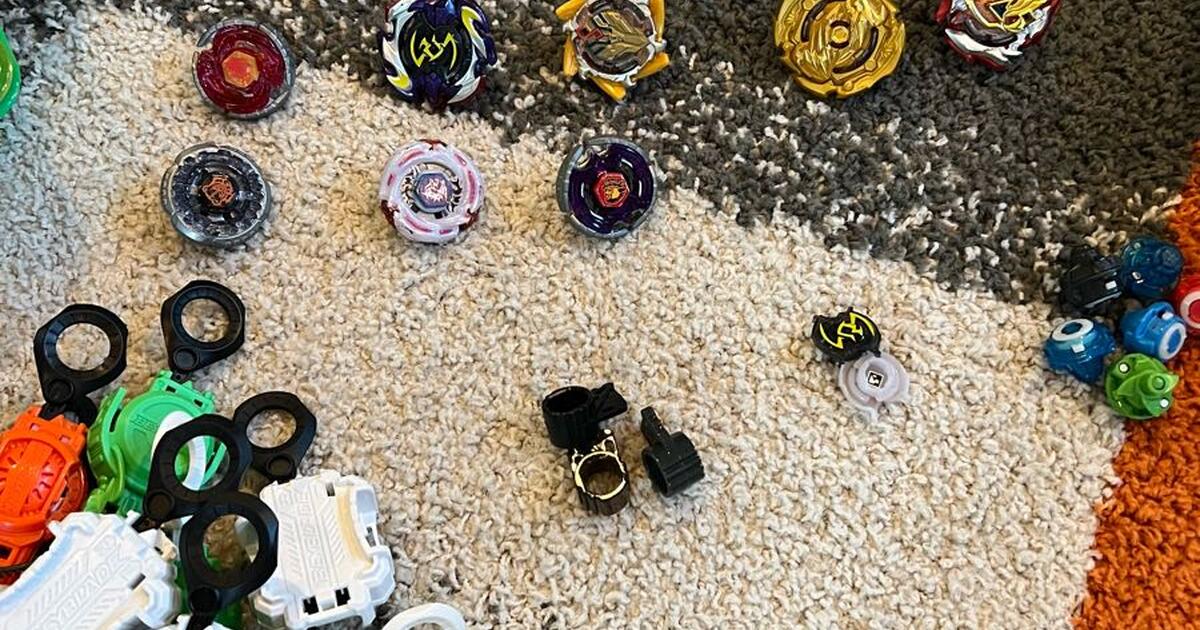 Beyblades with 2 arenas for $20 in Denver, CO | For Sale & Free — Nextdoor