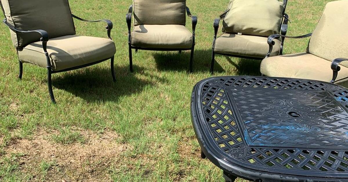Patio chairs and table for $50 in Wake Forest, NC | For Sale & Free ...