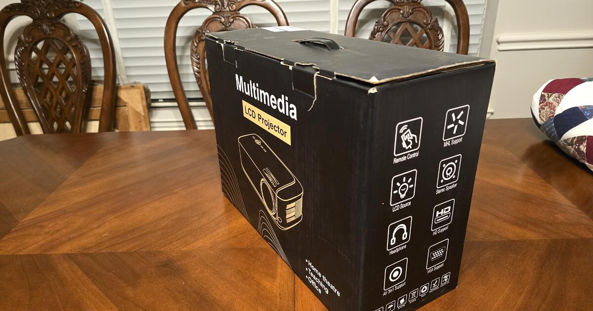 Native 1080P Projector, GuDee Full HD Video Projector for $50 in ...