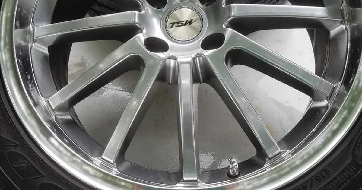 Goodyear tires & TSW Rims- 4 (17 inches-4 lugs) for $140 in Glencoe, IL ...