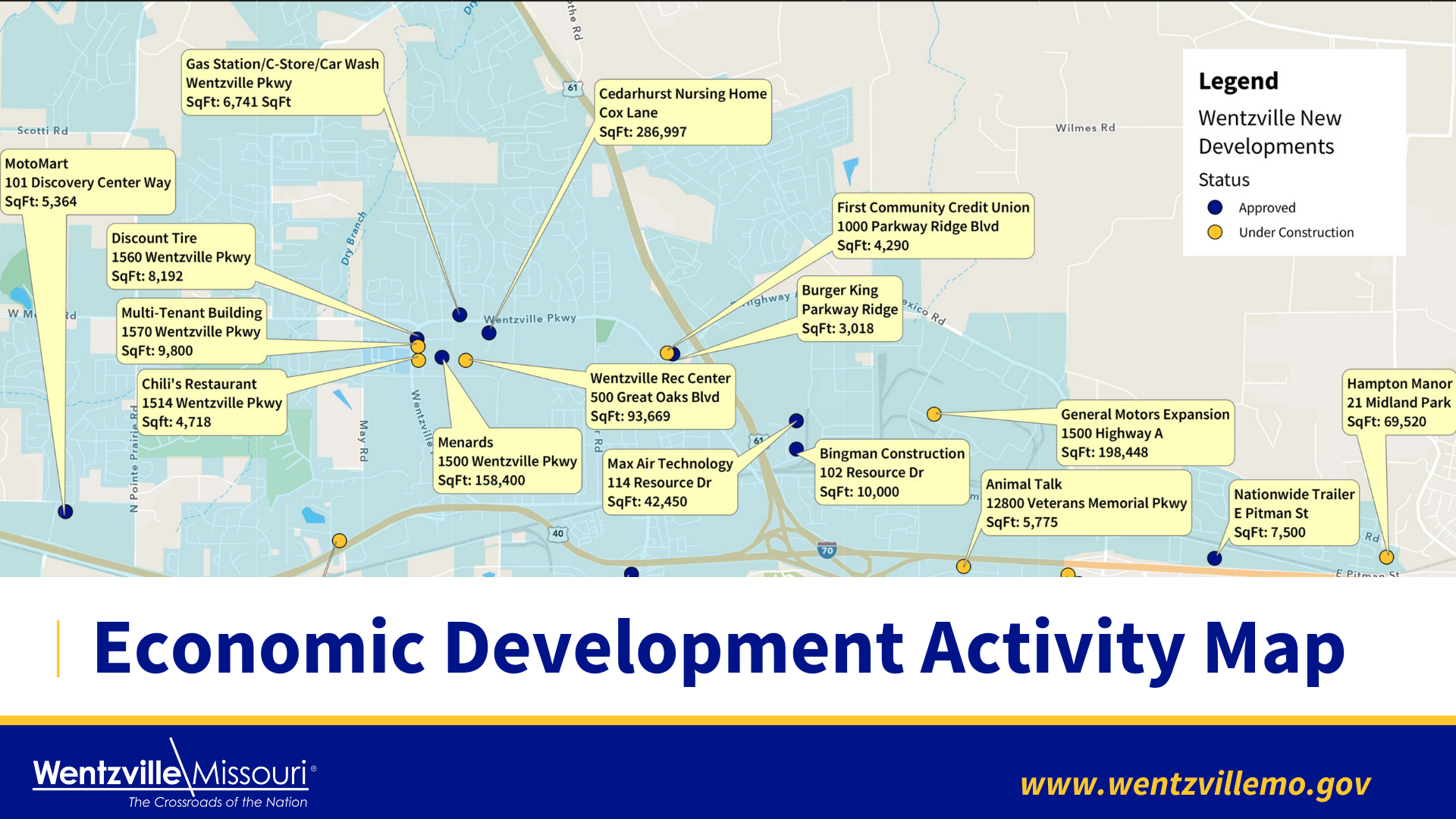 Economic Development Map