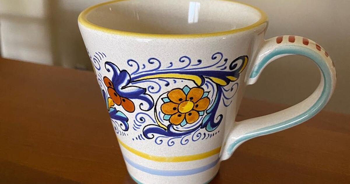 6 Italian Deruta Cermaiche Cups for $25 in Clayton, CA | For Sale ...