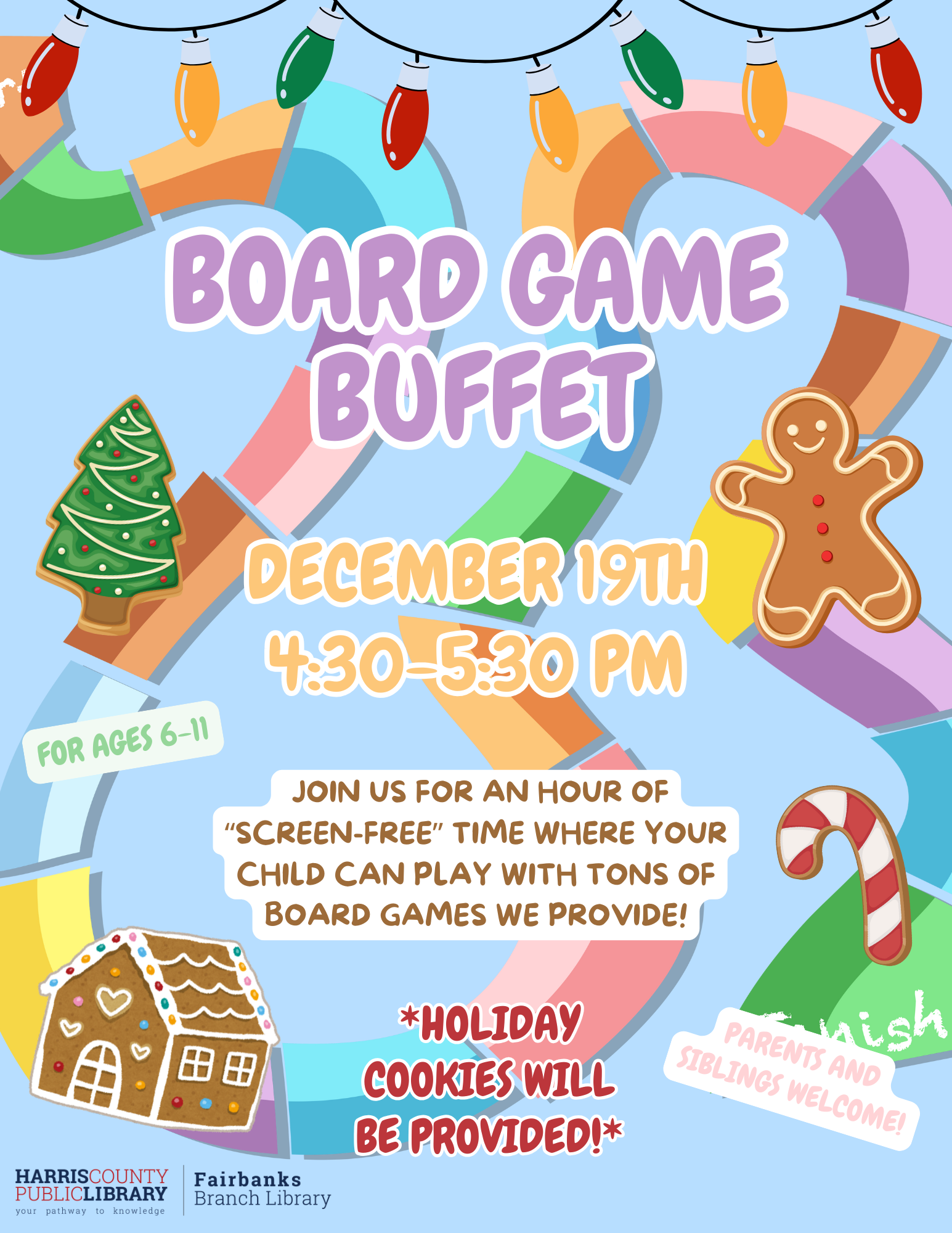 Join us today at the Fairbanks Branch Library for our Board Game Buffet ...