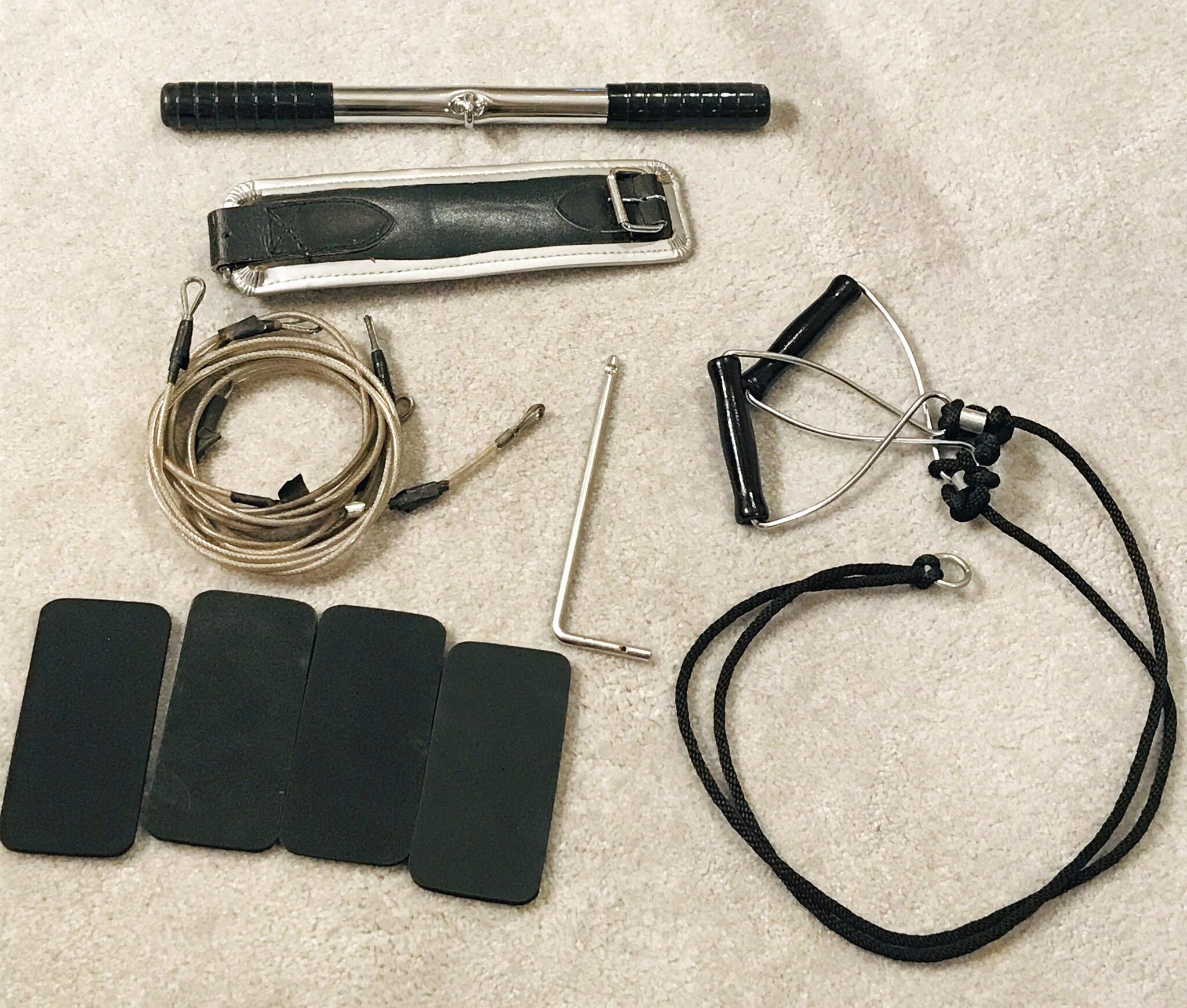 Complete DP Gympac 1500 Wall Unit with Weights, Bench and Assembly/Use ...