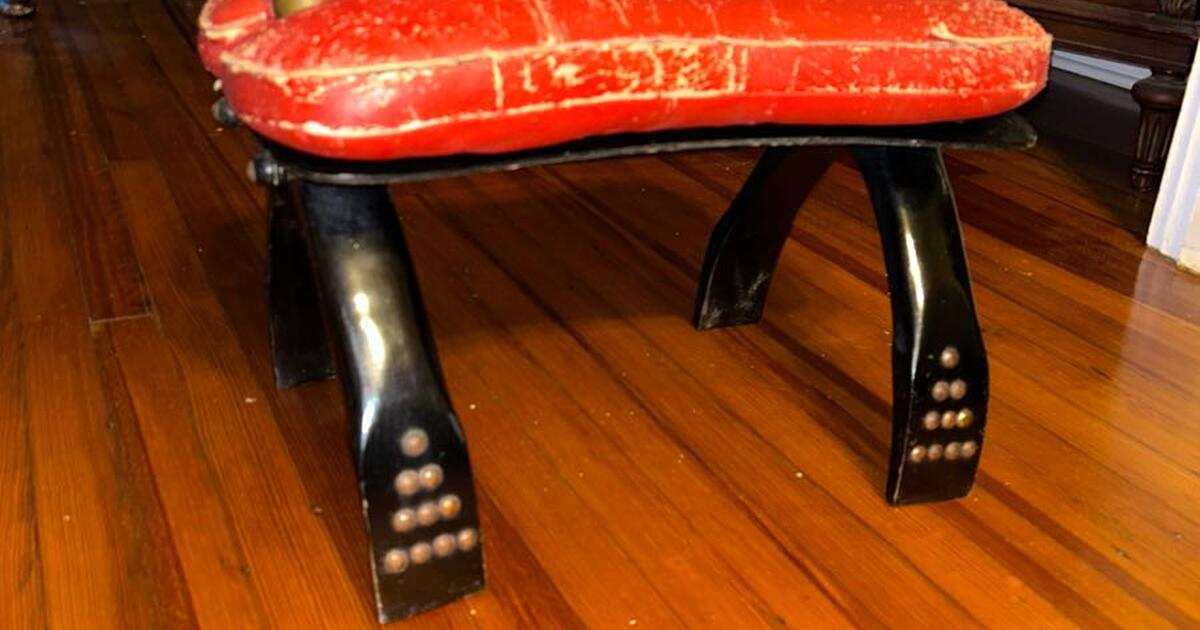 Vintage Egyptian camel saddle foot stove for $220 in Hattiesburg, MS ...