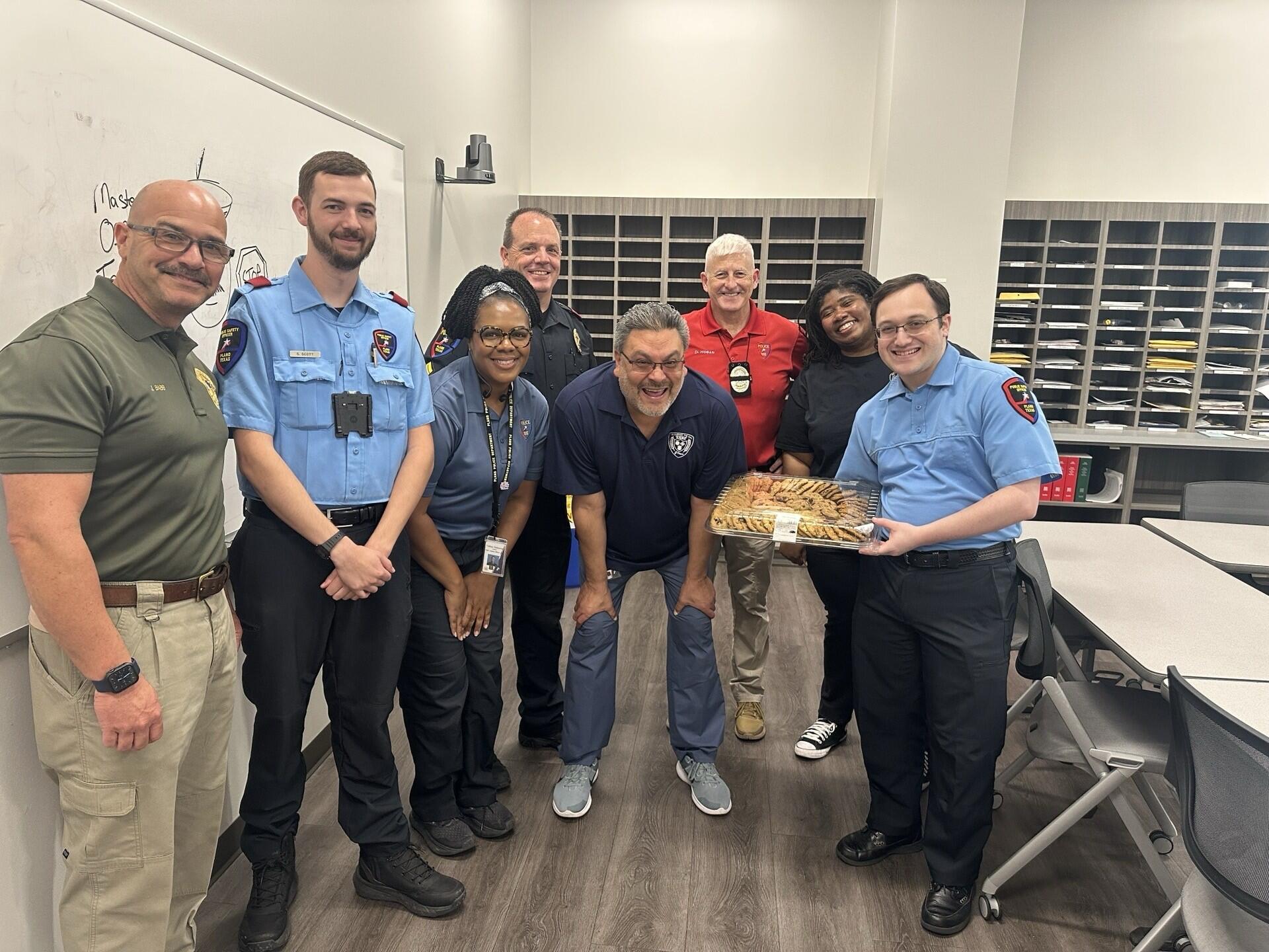 🍪💙Thank you to PSC Dispatch for stopping by and bringing delicious ...