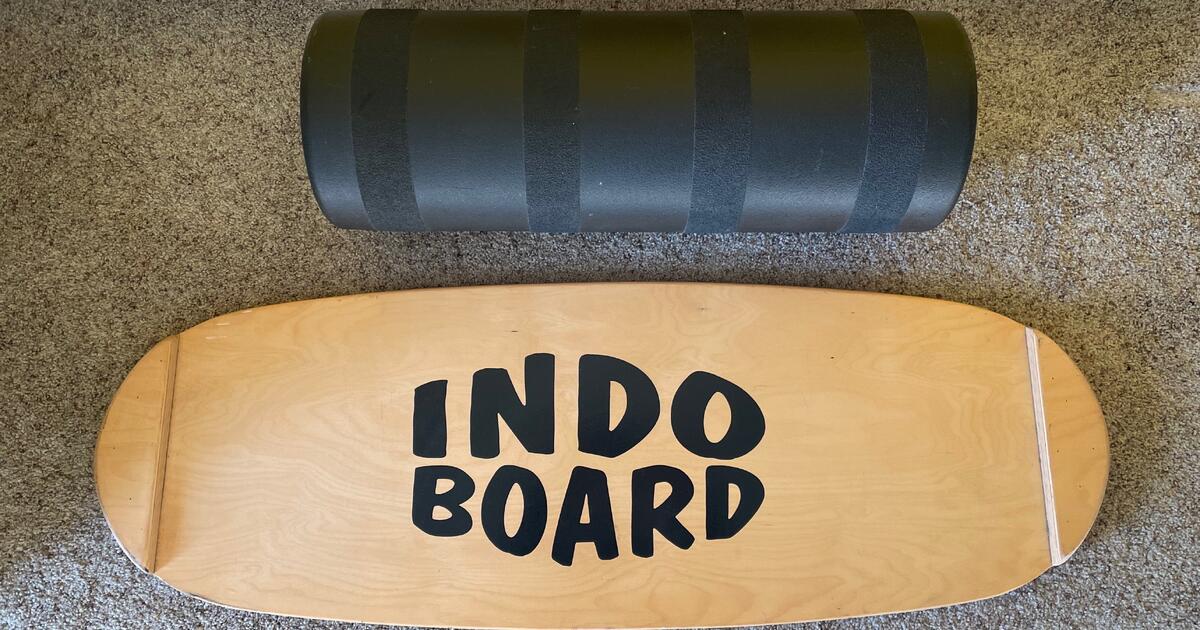Indo Board Pro deck & roller - balance / fitness trainer for $100 in ...