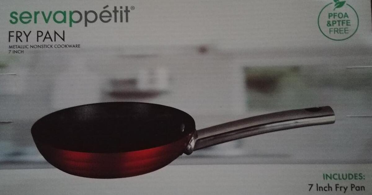 Servappetit 7 Inch Metallic Nonstick Fry Pan New in Box for $3 in ...