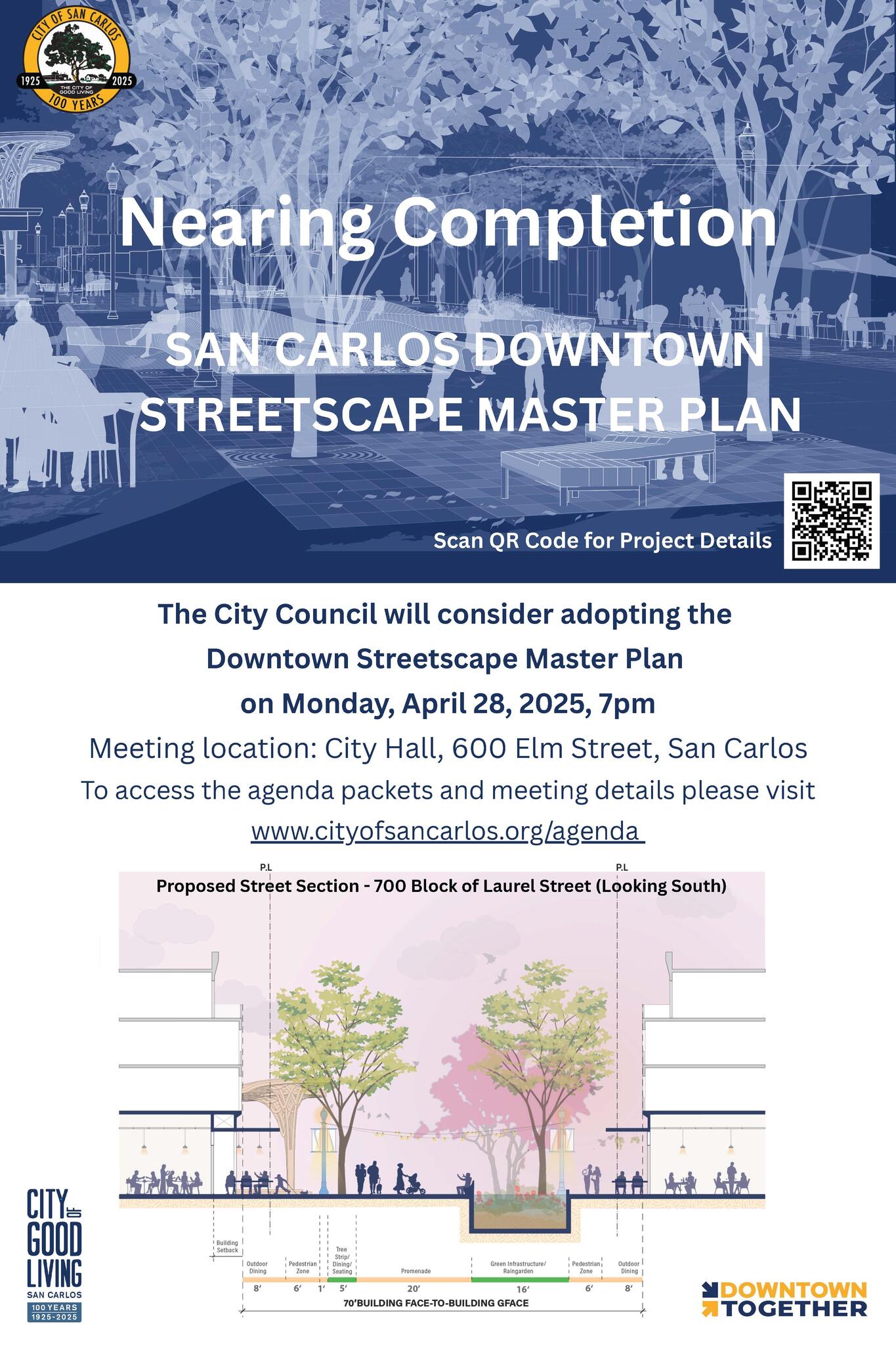 The Downtown Streetscape Master Plan is nearing completion! (City of ...