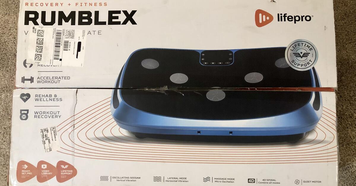 LifePro Rumblex Vibration Plate for $185 in Charlottesville, VA | For ...