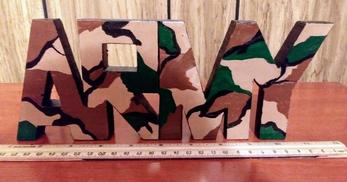 Standing Army Block, Completely Made Out Of Used Pallet Wood, Great ...