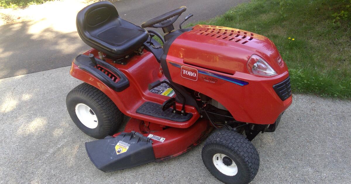 Toro LX420 Garden Tractor for $325 in Kingston, WA | For Sale & Free ...