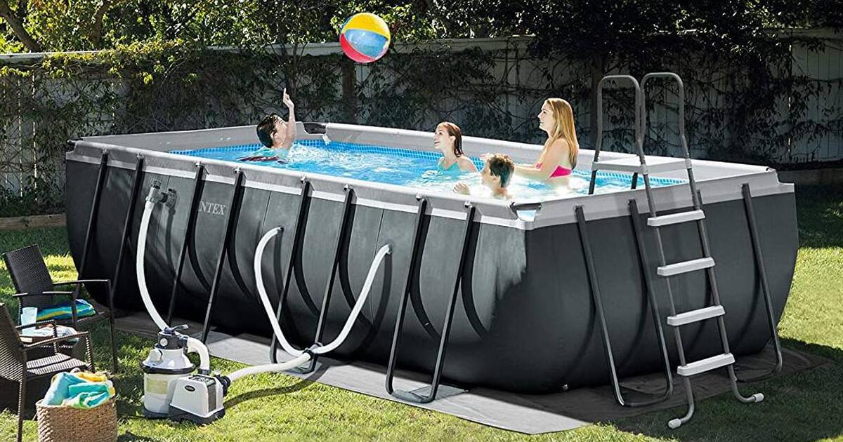 Intex above ground pool. XTR Framed pool set. MI for $210 in San Jose ...