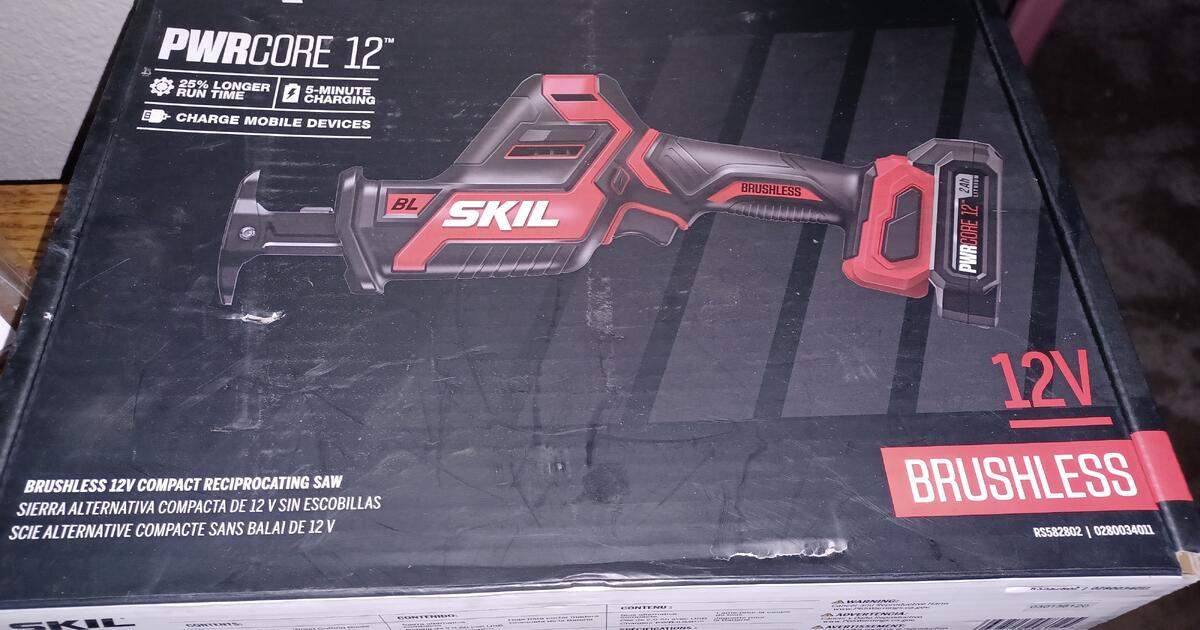 Skil 12v PwRCore reciprocating saw and lithium battery for $50 in ...