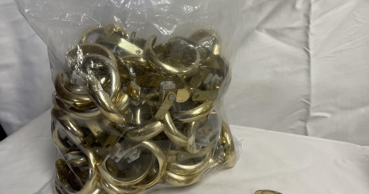 Traverse Rod Drapery Rings for $20 in Rochester Hills, MI | For Sale ...