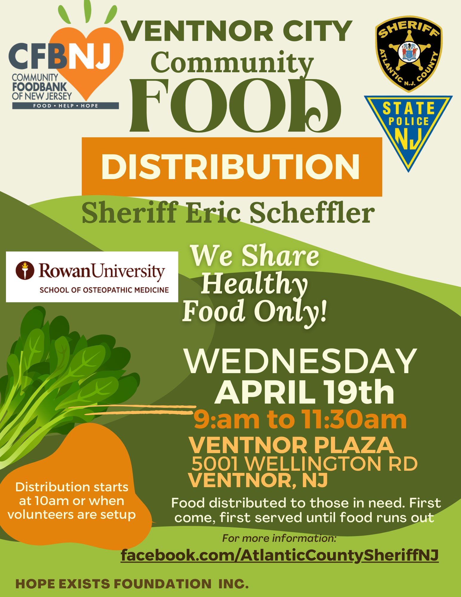 SHERIFF ERIC SCHEFFLER (Atlantic County Sheriff's Office) — Nextdoor — Nextdoor