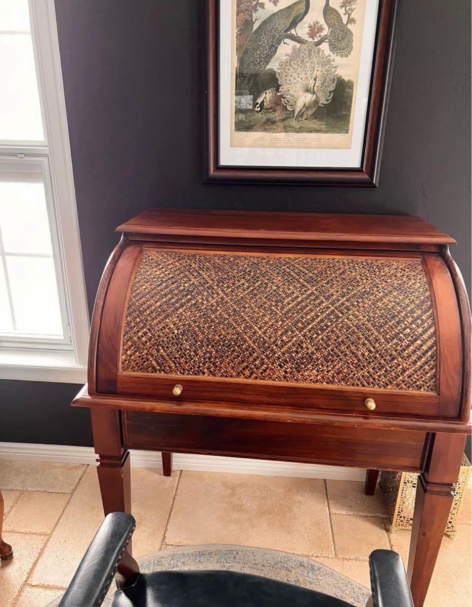 Pier 1 Antique Roll-Top Desk. for $150 in Monument, CO | For Sale ...