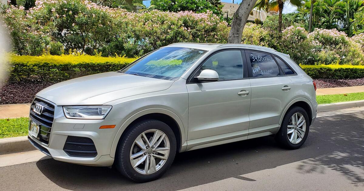 2017 AUDI Q3 PREMIUM SUV BELOW BLUE BOOK!!!! for $23900 in Kihei, HI ...