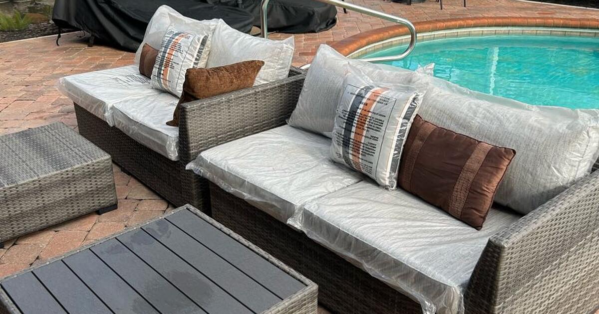 New Ashley Patio Furniture still in packaging for $479 in Dade City, FL ...