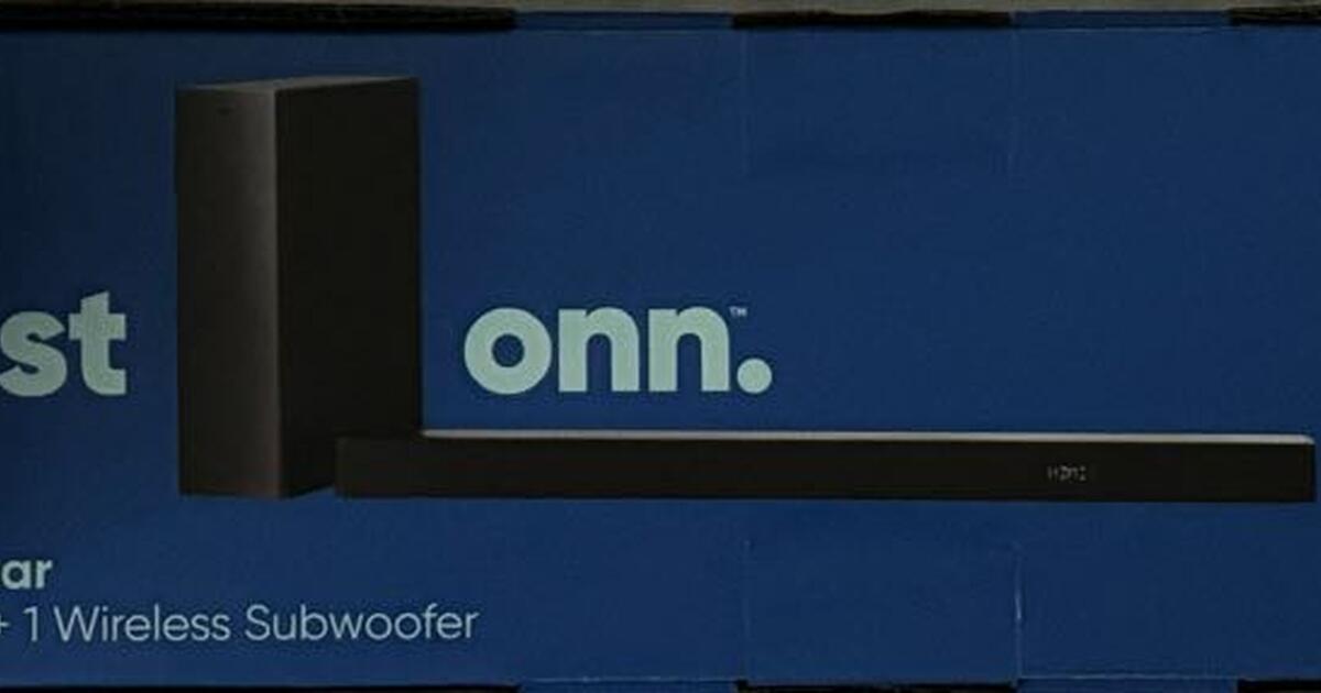 Onn Blast 5.1 soundbar, 6 speakers, and wireless subwoofer for $99 in ...