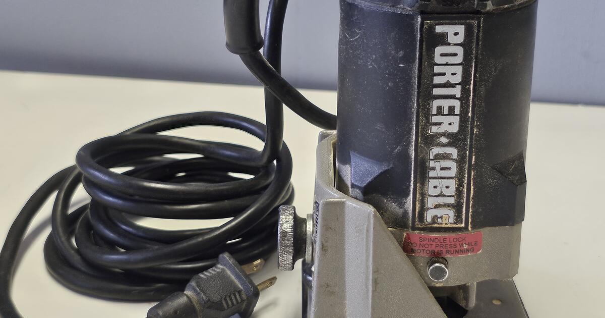 PORTER CABLE MODEL # 7301 LAMINATE TRIMMER WITH # 7309 BASE (WORKS) for ...