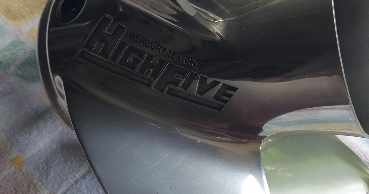 Mercury High Five Prop for $450 in Mc Cormick, SC | For Sale & Free ...
