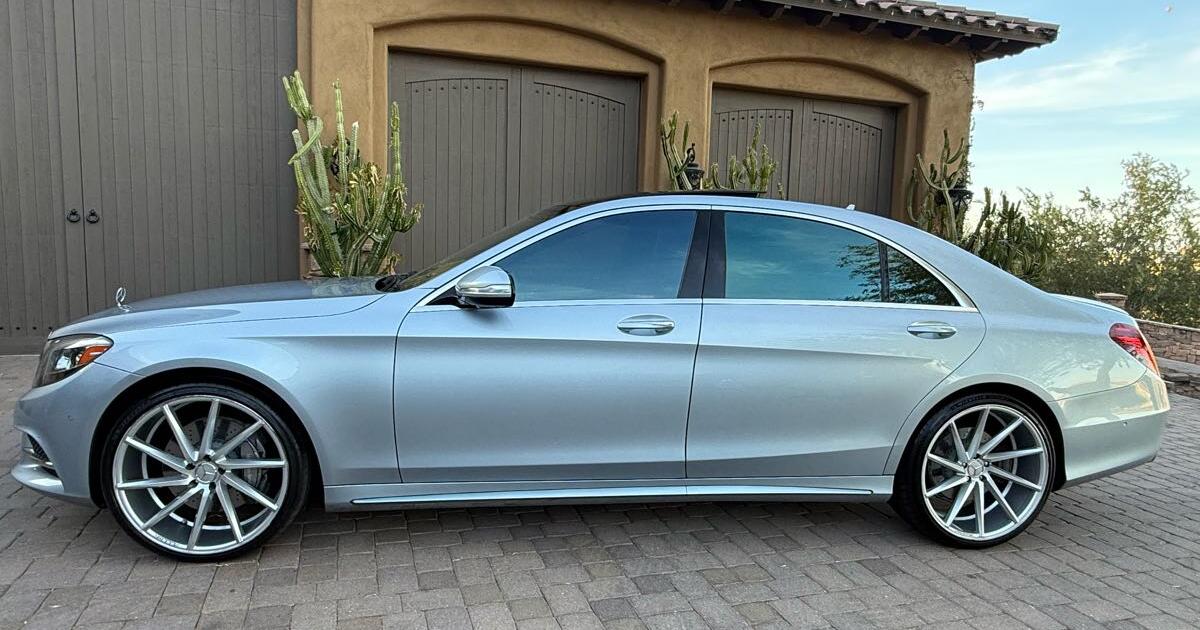 2015 Mercedes Benz S Class S550- Silver Luxury Sedan for $25000 in ...