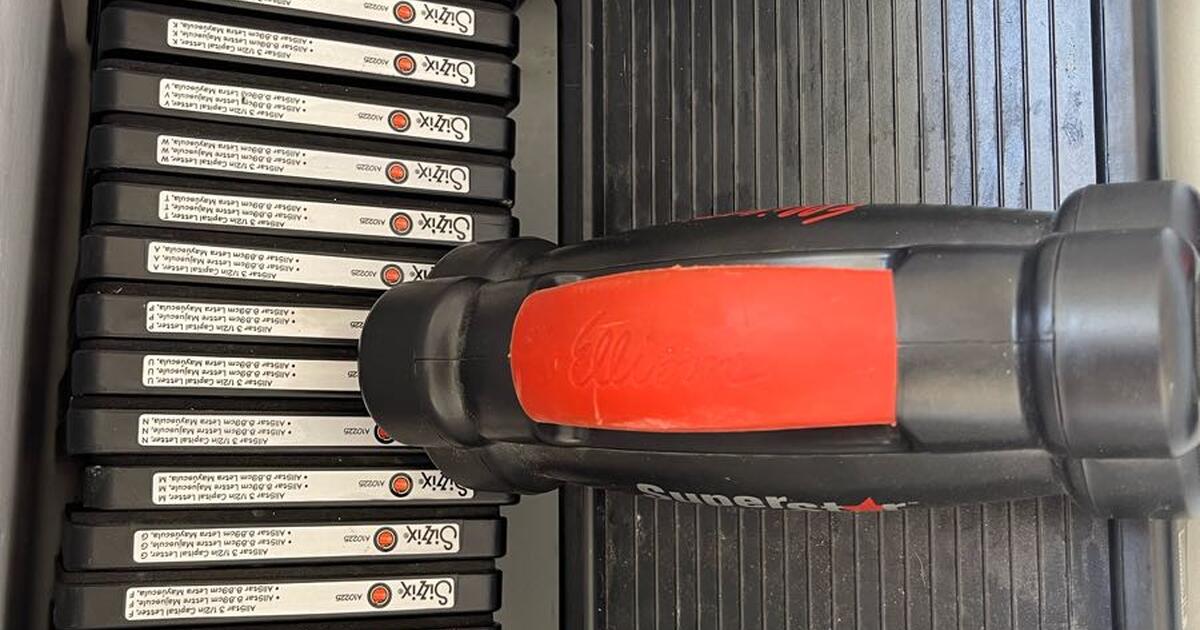 Ellison Die Cutting Machine with Dies for $100 in Winston Salem, NC ...