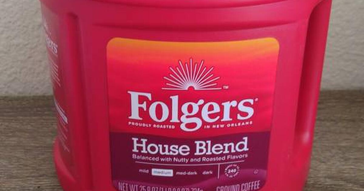 Folgers House Blend Coffee- medium roast 25.9 ounce for $8 in Las Vegas ...