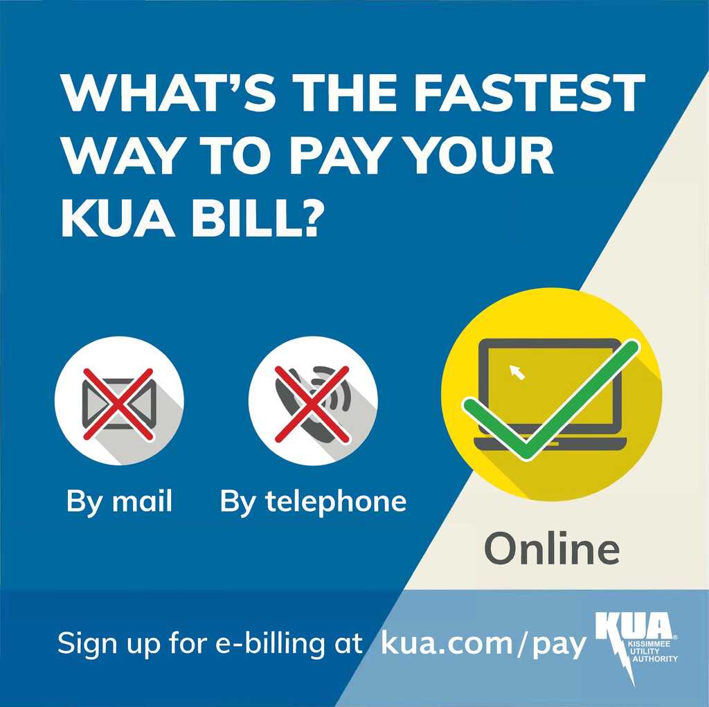 Fastest way to pay your bill!