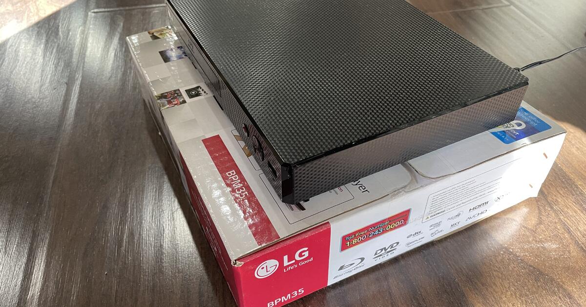 LG BPM35 Wireless Streaming Blu-Ray Disc TM/DVD Player for $20 in Fort ...