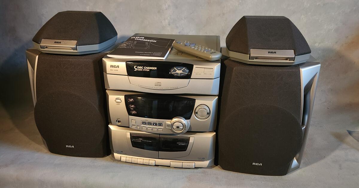 RCA 5 Disc Changer Stereo System for $25 in Wisconsin Rapids, WI | For ...