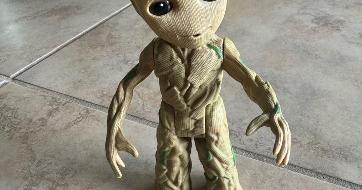INTERACTIVE GROOT Flora Colossus Talking Figure Guardians of Galaxy ...