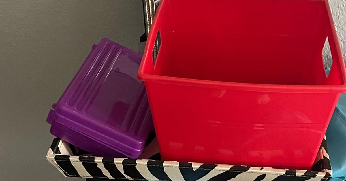 Assorted Storage Bins for Free in San Antonio, TX | For Sale & Free ...