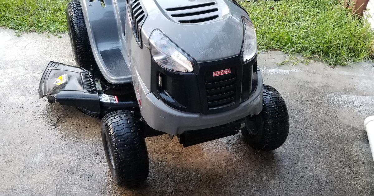 Like New Craftsman T1500 Riding lawnmower for $750 in Palm Bay, FL ...