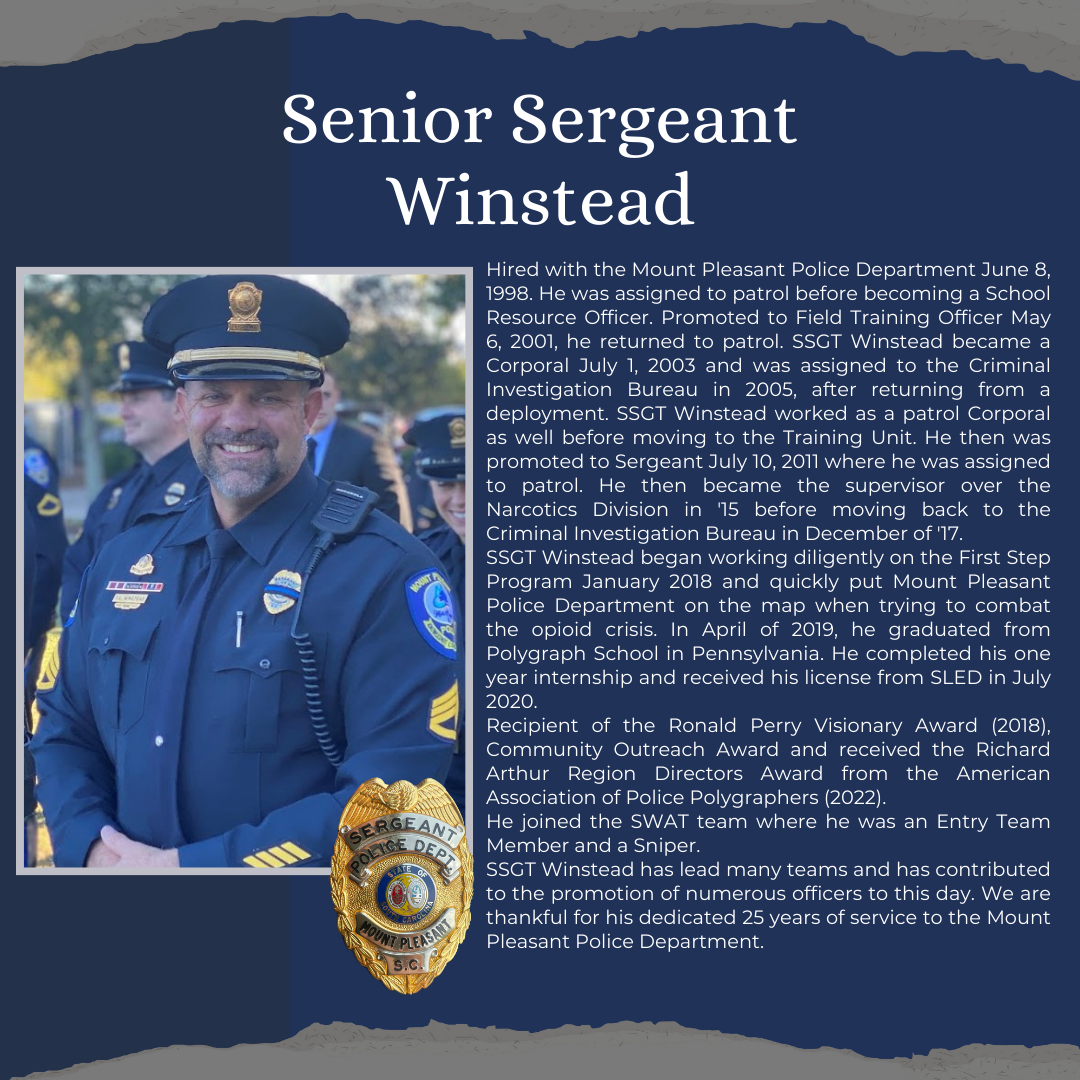 Congratulations to SSGT Winstead after 25 years of service! (Mount ...
