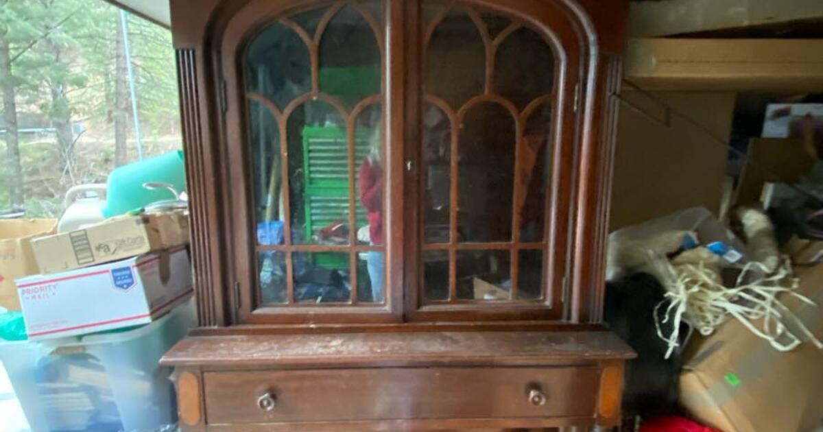 Antique Mahogany Drop Front Secretary Desk for $200 in Pine, CO | Finds ...