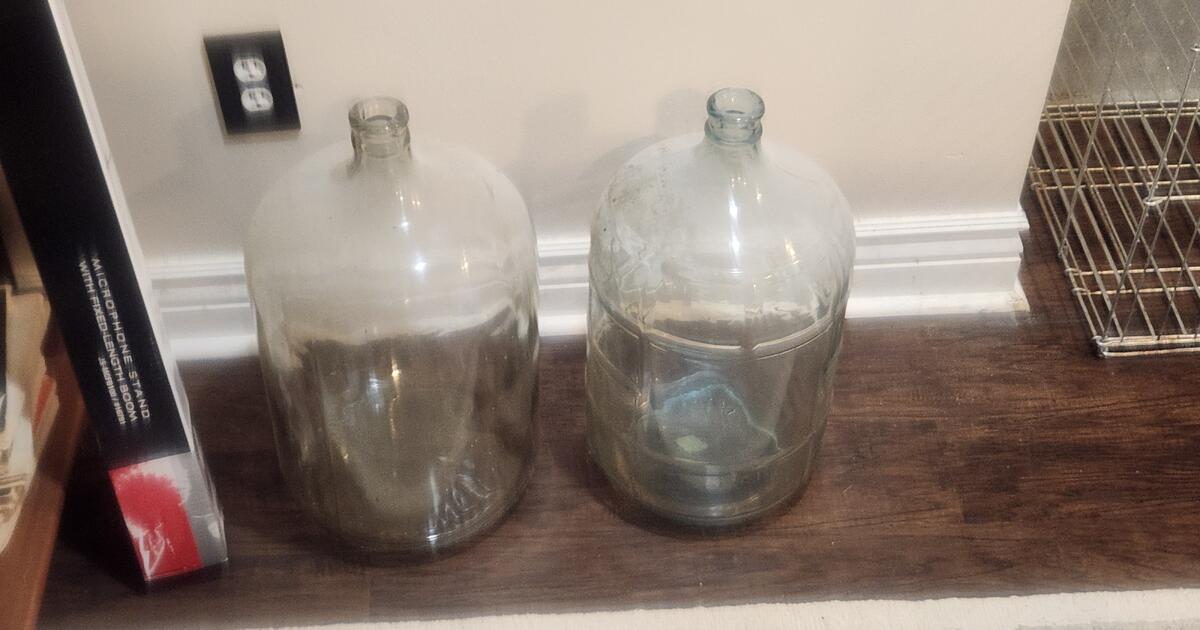 Two Large Glass Wine-making jugs for Free in Bowie, MD | For Sale ...