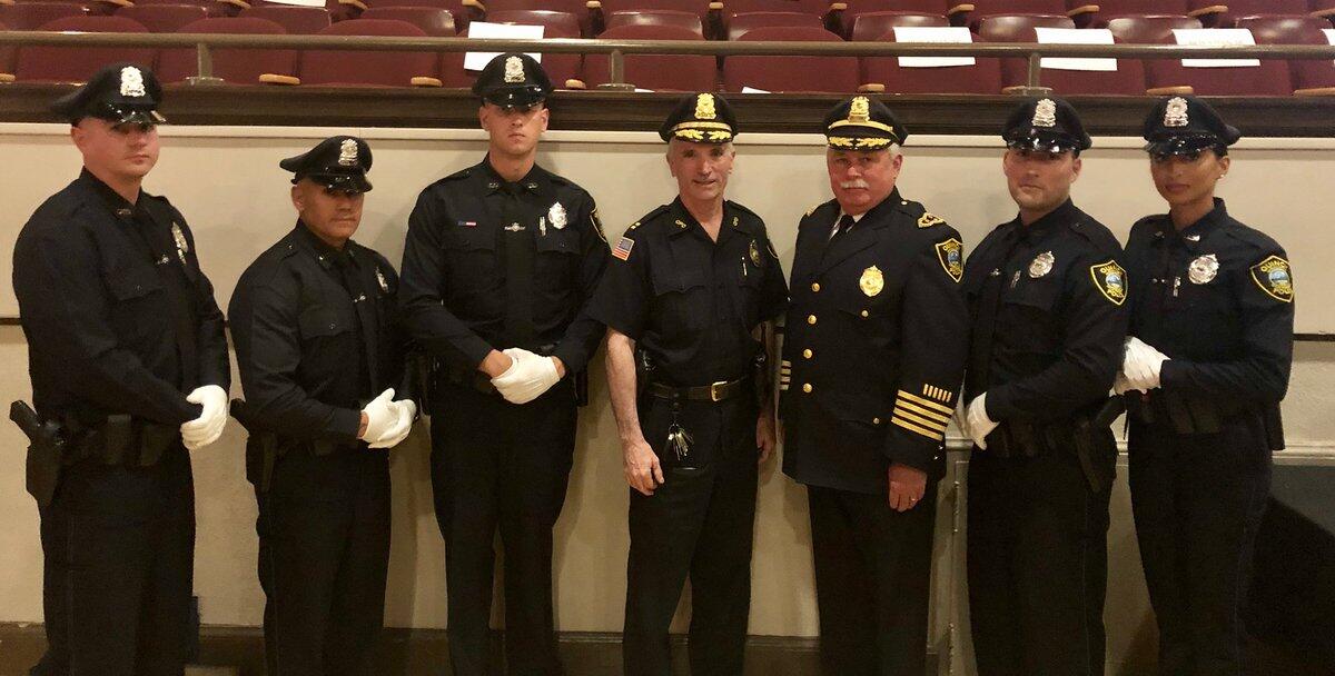 Five Newest Quincy Police Officers (Quincy Police Department ...