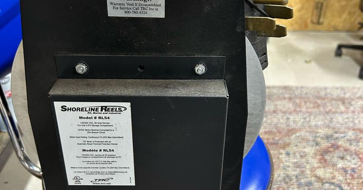 Shoreline RL54 50amp power cord reel for $10 in Peyton, CO | For Sale ...
