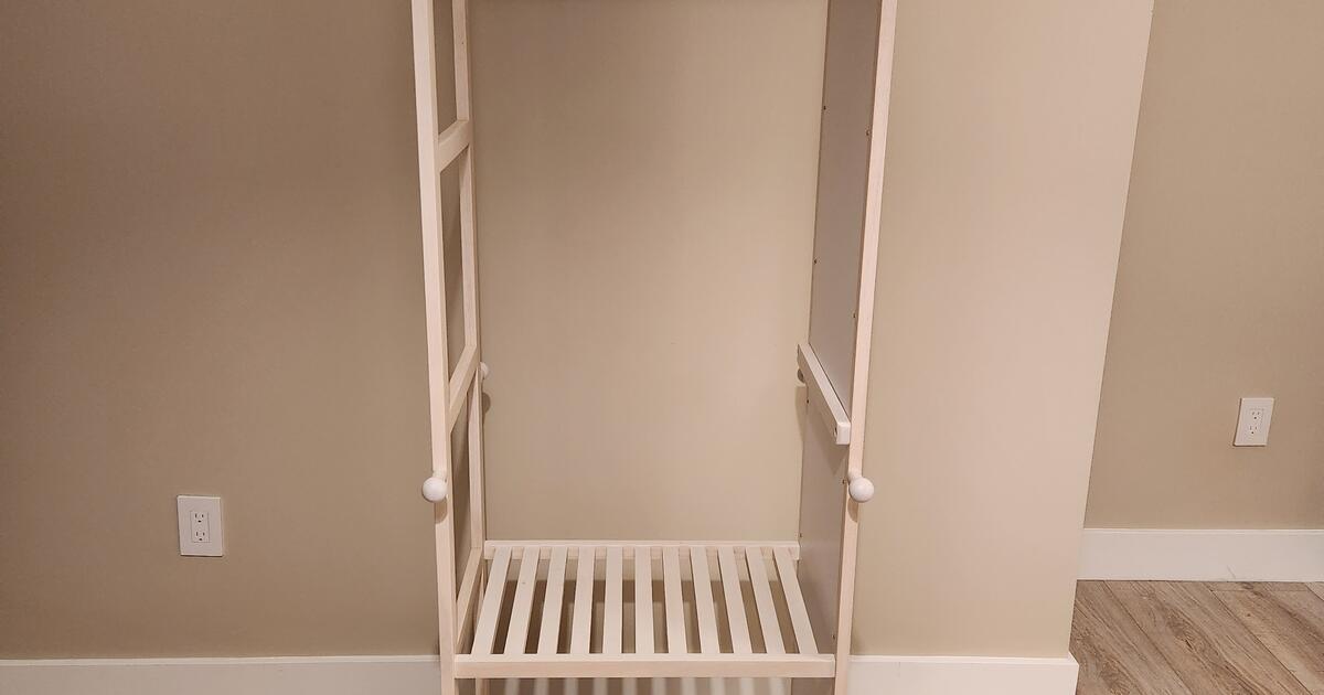 Rolling Wardrobe Cart with Mirror for $75 in Cooper City, FL | For Sale ...