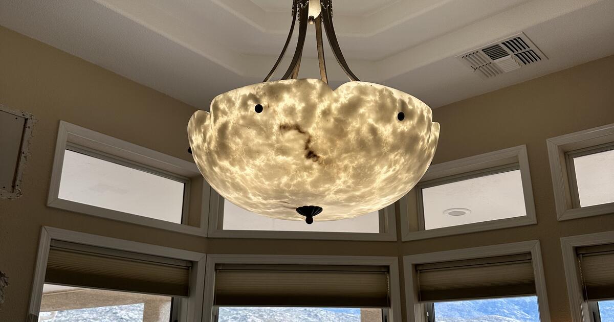 Elegant ONYX Stone Ceiling Light Fixture for $1000 in Tucson, AZ | For ...