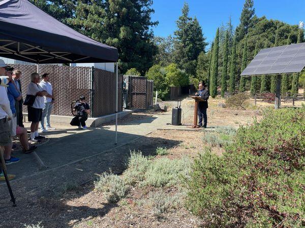 Yesterday the Town celebrated the grand opening of our Battery Energy Storage System (BESS ...