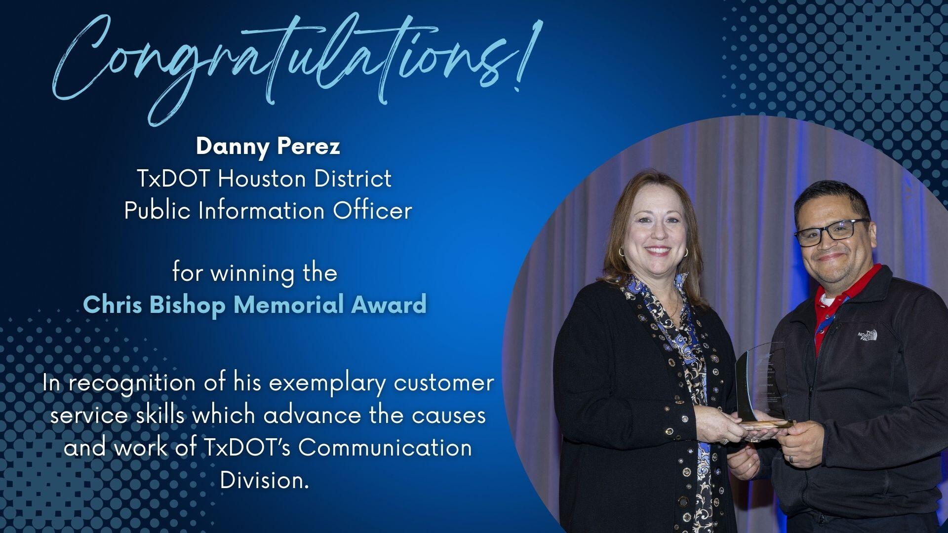 Congratulations to one of TxDOT's Houston District's Public Information ...