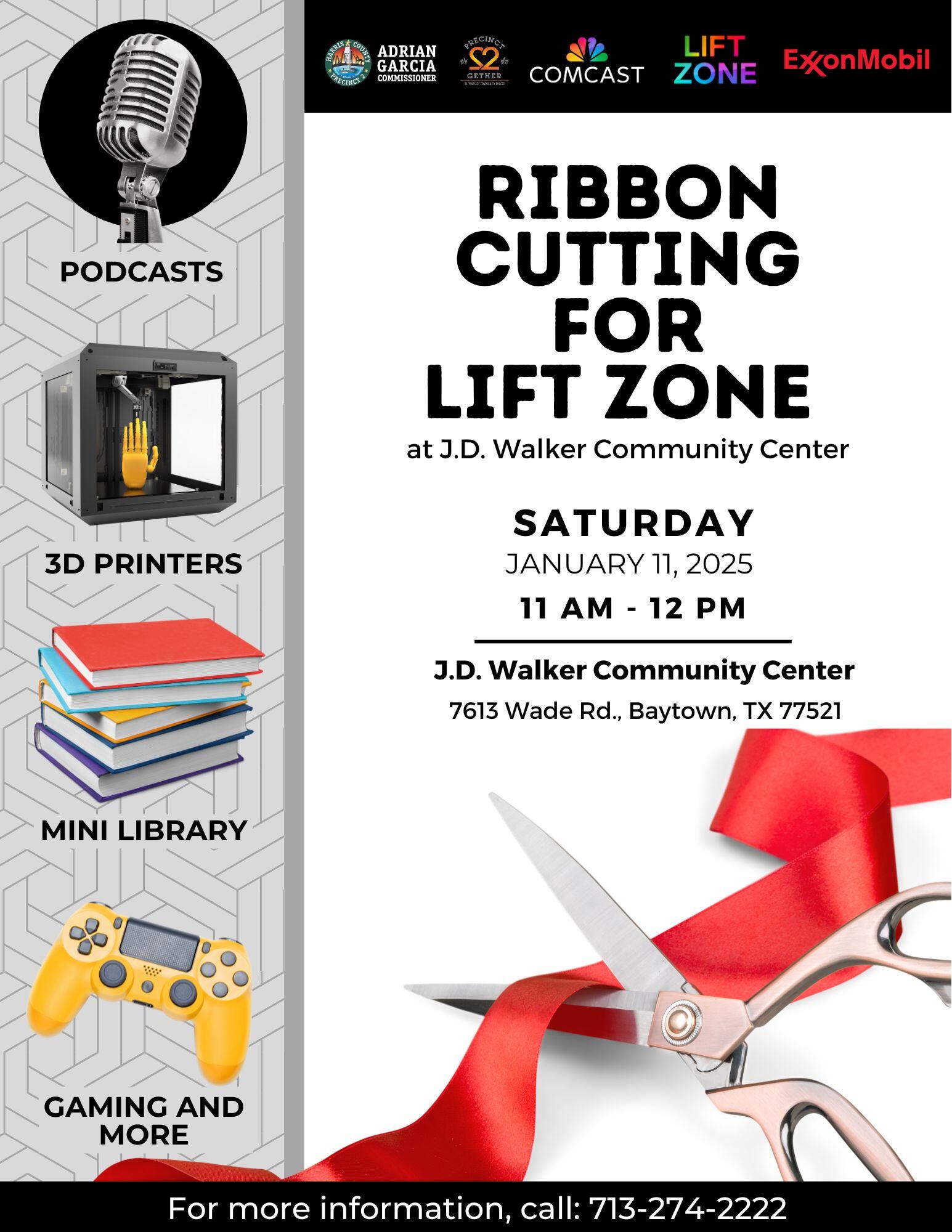 A SPACE FOR TEENS: Thanks to the generous support of Comcast and Exxon ...