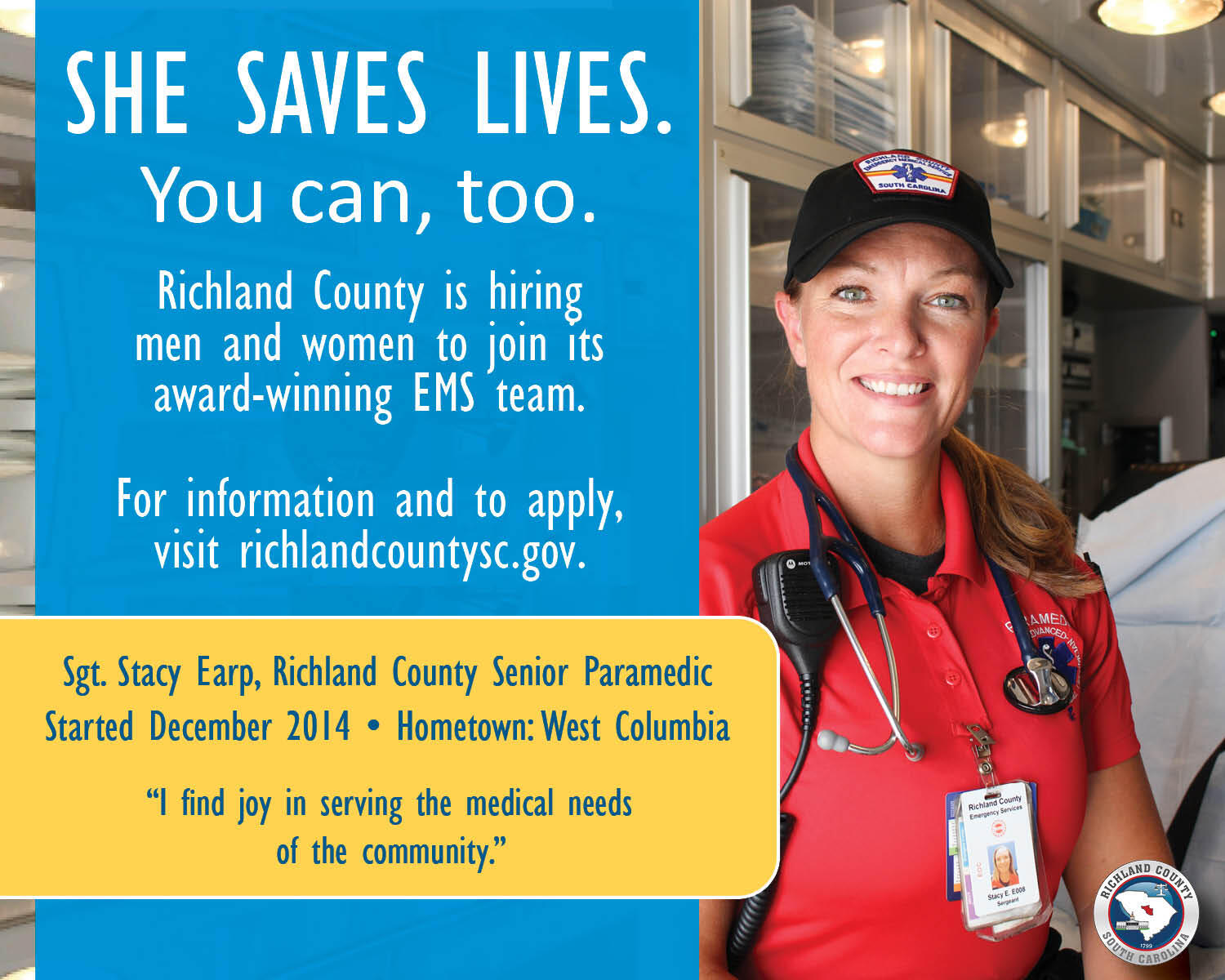 Richland County’s award-winning and nationally recognized Emergency ...