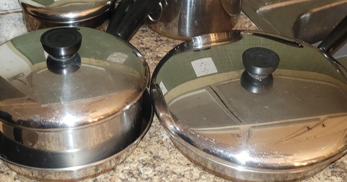 Revere Ware Copper Stainless Pots for $90 in Rockford, IL | For Sale ...